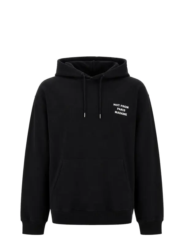 Drole De Monsieur Felpa Con Cappuccio - Black