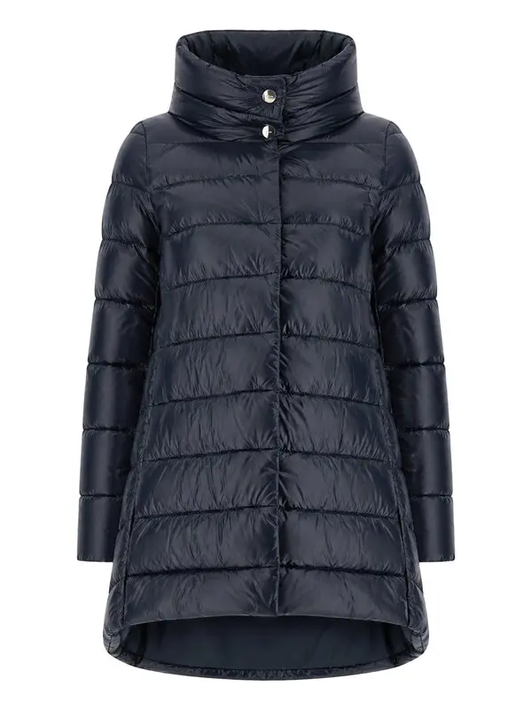 Herno A-shape Amelia Puffer Coat - Blue