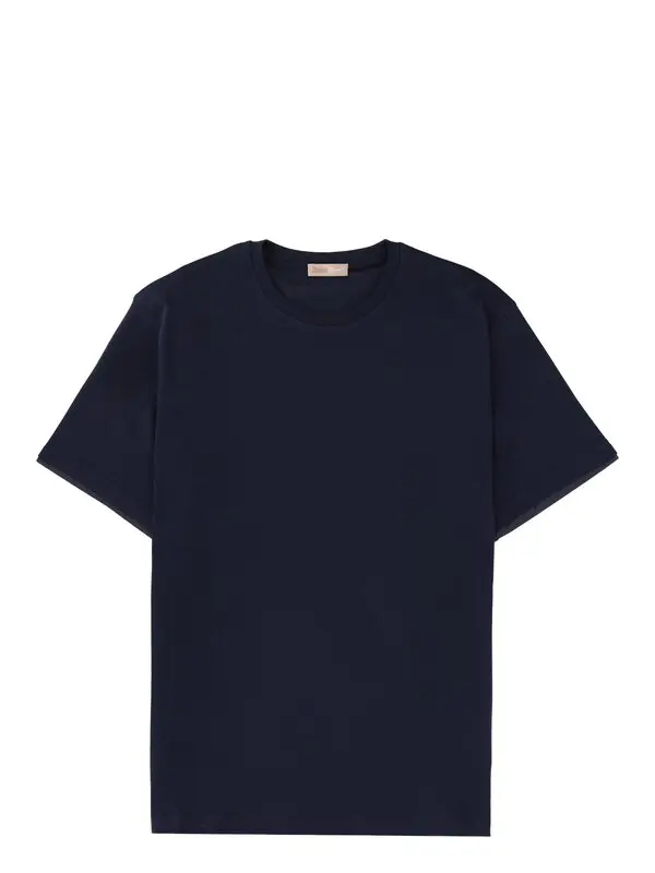 Herno T-shirt In Cotone - Blue