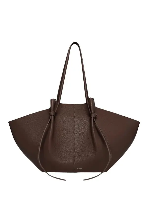 Yuzefi Large Mochi Shoulder Bag - Brown