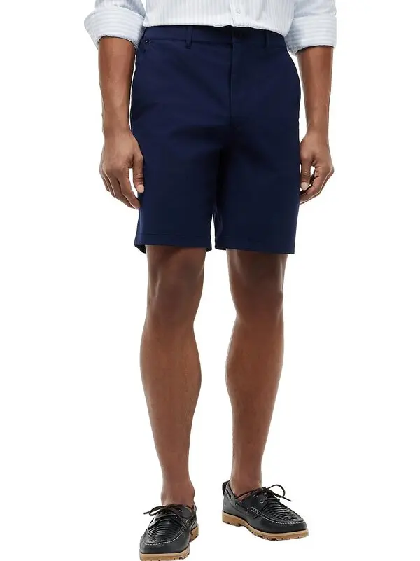 Tommy Hilfiger Regular Fit Stretch Cotton Club Shorts - Light Navy