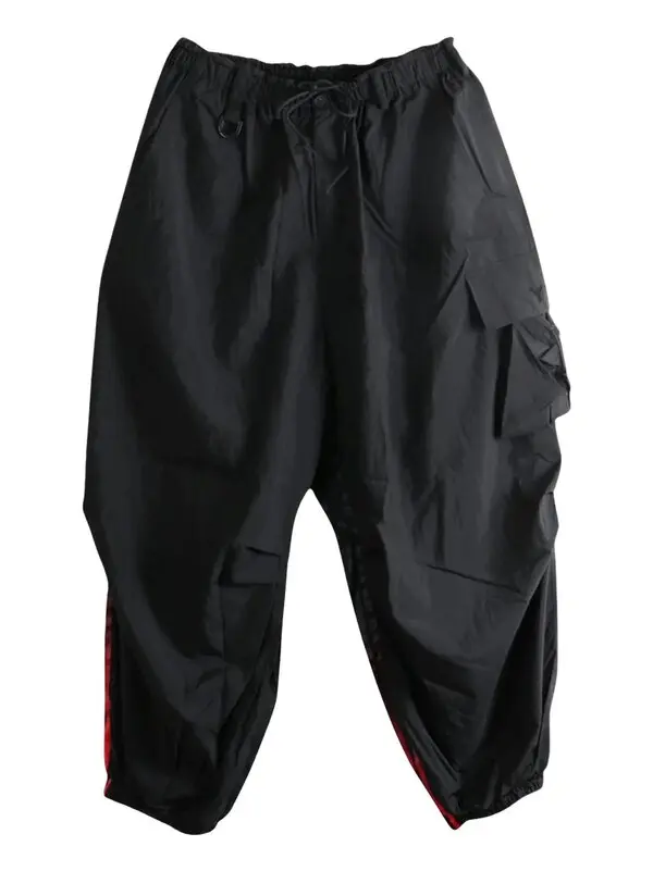 Y3 Gradient Stripes Cargo Pants - Black