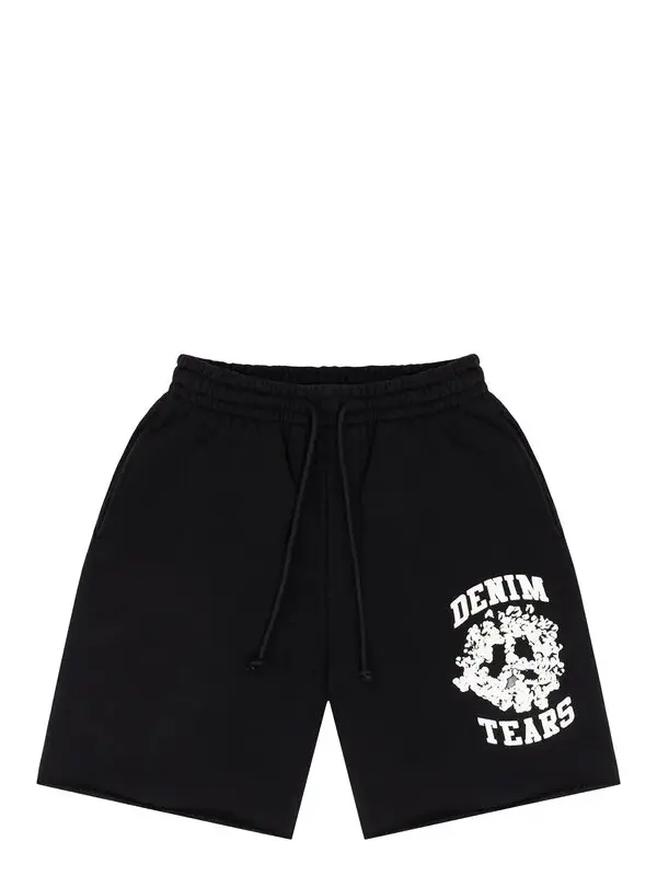DENIM TEARS University Shorts - Black