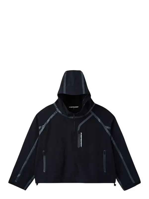 GV GALLERY Tech Jacket With Hood - Black