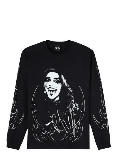 OVO X Wwe Rhea Ripley Longsleeve T-shirt - Black