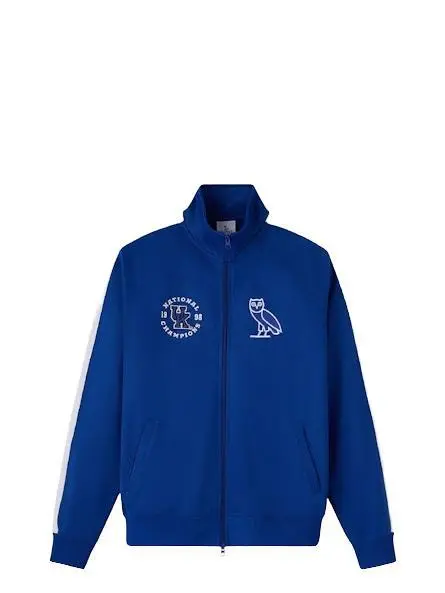 OVO Ncaa 1998 Kentucky Wildcats National Champions Track Jacket - Blue