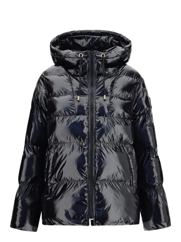 Pinko Hooded Eleodoro Down Jacket - Black