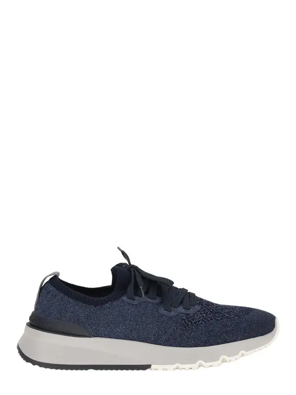 Brunello Cucinelli Cotton Sneakers - Blue