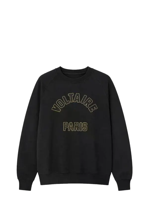 Zadig&Voltaire Embroidered Logo Sweatshirt - Black
