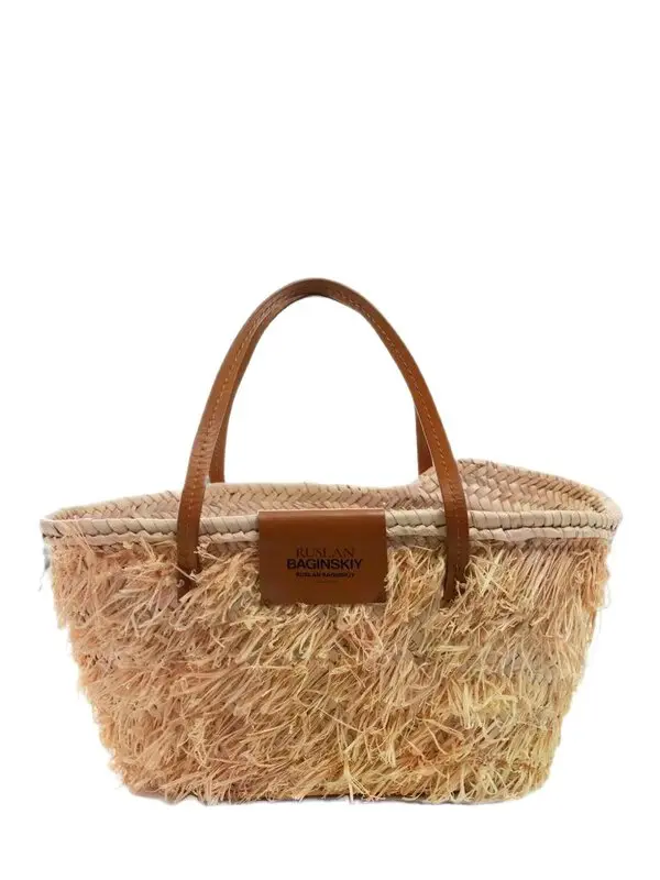 Ruslan Baginskiy Woven Tote Bag - Neutrals