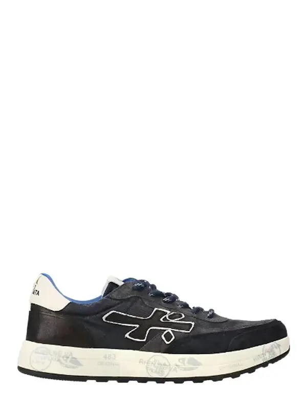 Premiata Nous Paneled Sneakers - Blue