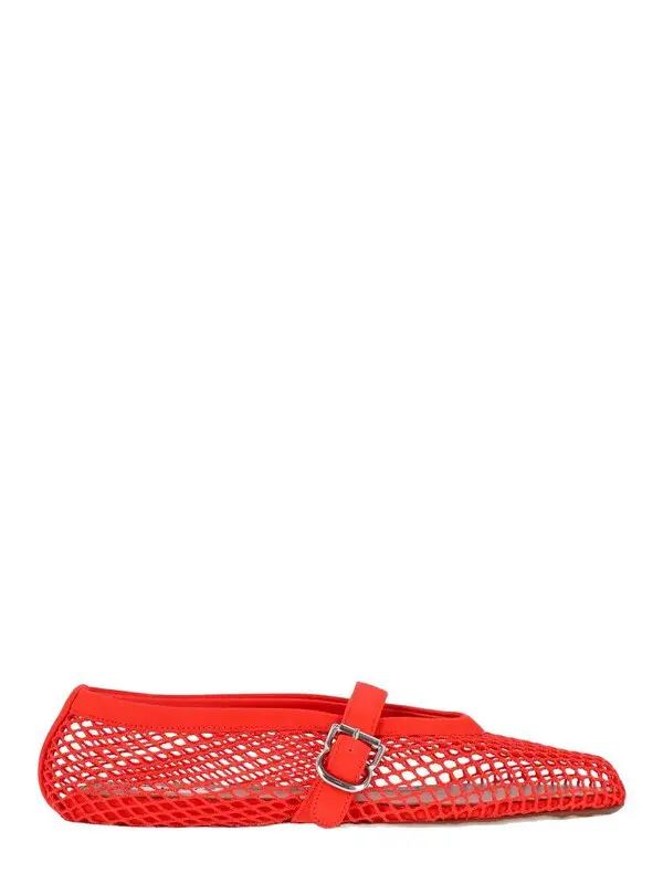 Alaïa Mesh Ballerinas - Orange