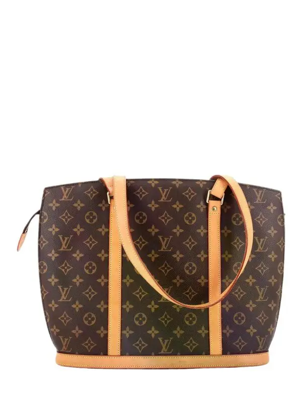 LOUIS VUITTON Monogram Canvas Babylone Tote Bag - Brown