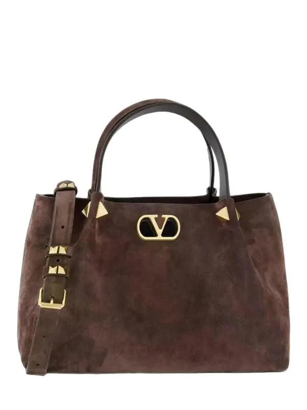 Valentino Garavani Small Shopping Bag - Brown