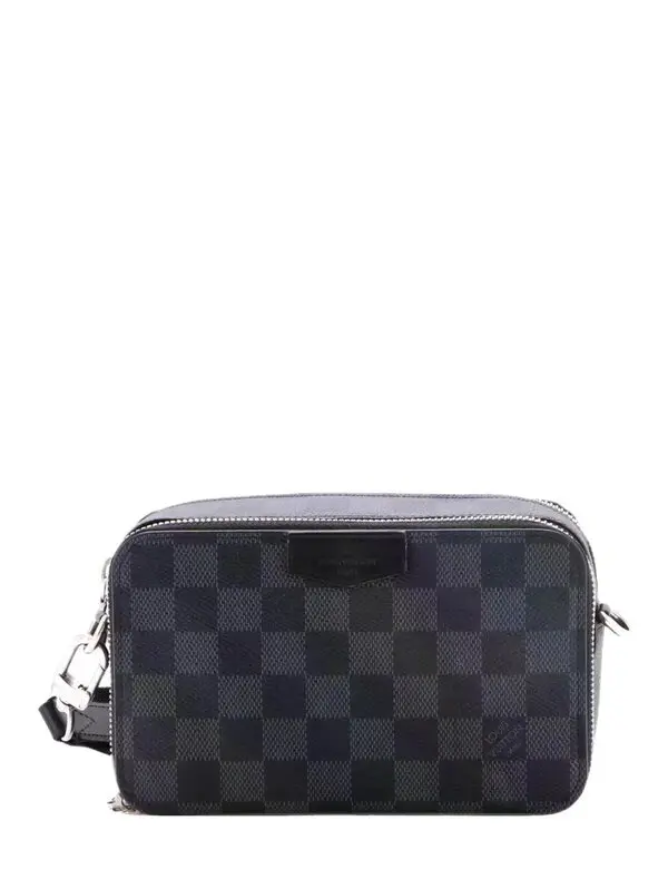LOUIS VUITTON Alpha Wearable Wallet Damier Graphite Crossbody Bag - Black