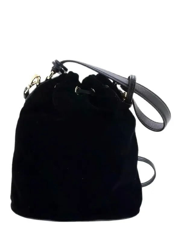 Prada Velvet Mini Satchel - Black