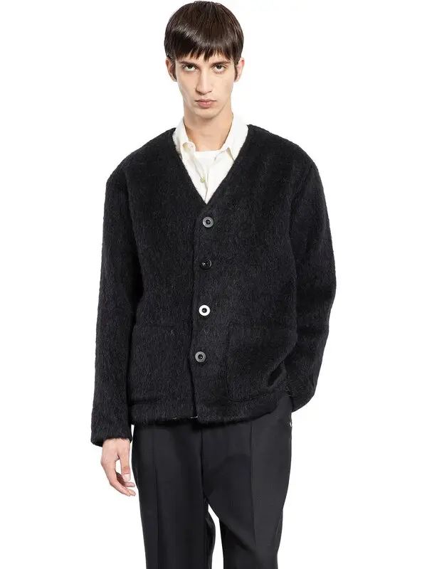 Our Legacy Wool Alpaca Cardigan - Black
