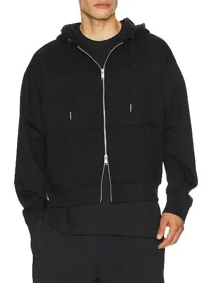 On Club Collective Full Zip Hoodie - Black