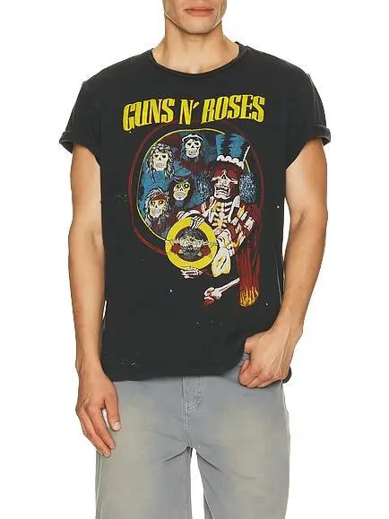 MadeWorn Guns N Roses Tee - Coal