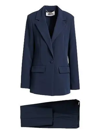SILVIAN HEACH Crepe Polyester Elastane Pants Set - Navy