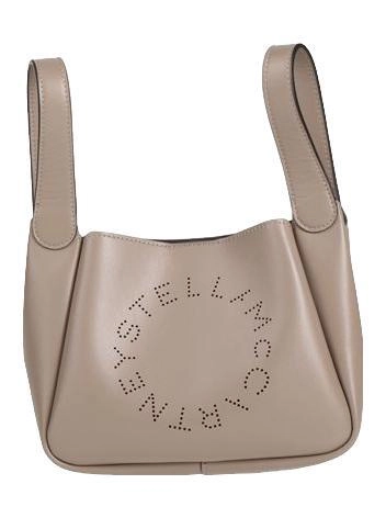 Stella McCartney Bucket Bag In Polyurethane And Polyester - Grey