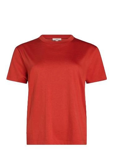 Vince Pima Cotton T-shirt - Rust