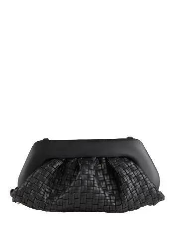 THEMOIRE Emera Handbag In Recycled Fibers - Black