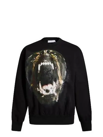 1989 STUDIO Cotton Sweatshirt With Graphic Print - Black