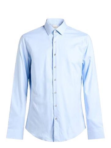 Calvin Klein Shirt Size Cotton, Elastane - Blue
