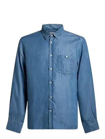 Officine Générale Denim Shirt Size Lyocell - Blue