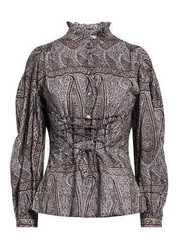 Antik Batik Paisley-print Gauze Blouse - Grey