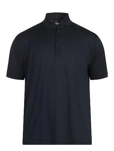 Herno Polo Shirt Size Silk, Cotton - Blue