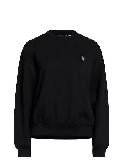 Polo Ralph Lauren Cotton Blend Sweatshirt With Embroidered Logo - Black