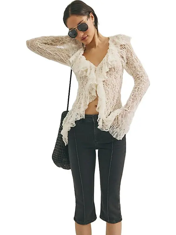 We The Free Dusk To Dawn Capri Jeans - Eclipse