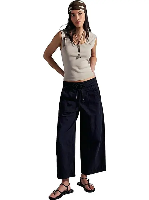 We The Free Easy Peasy Pull-on Boyfriend Jeans - Black