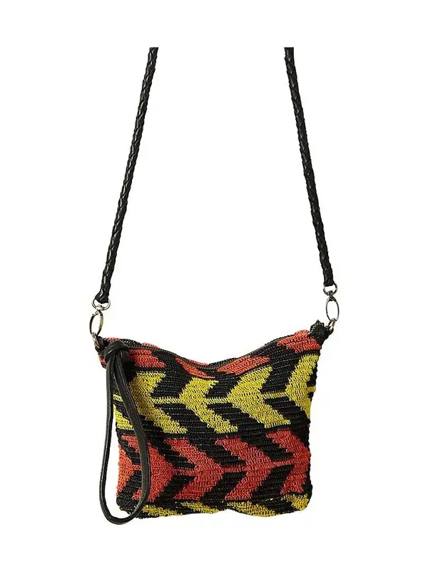 ENSHALLA Chevron Clutch - Multicolor