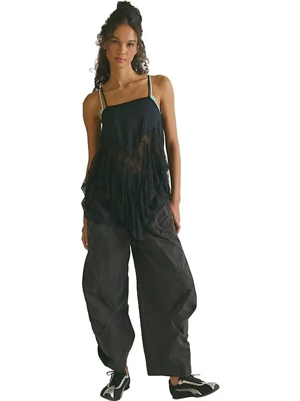 INTIMATELY Sunday Candy Mini Slip Dress - Black