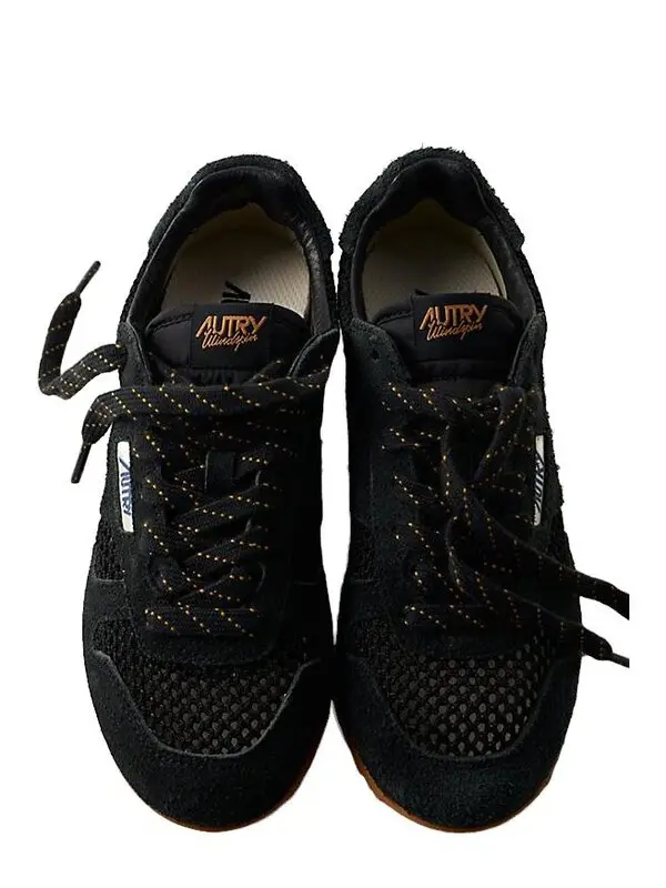 AUTRY Windspin Low Top Mesh Sneakers - Black