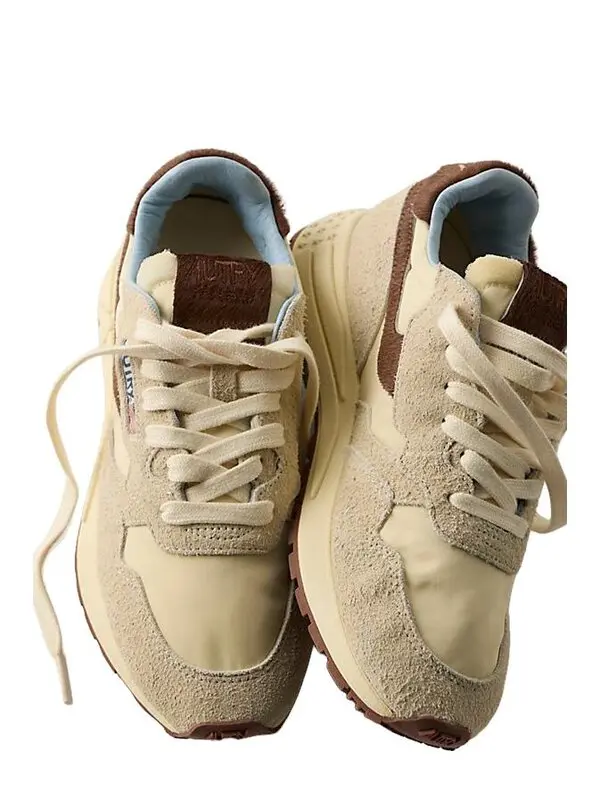 AUTRY Reelwind Low Pony Sneakers - Nut/brown