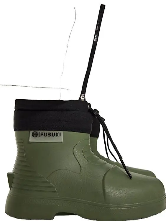 FUBUKI Niseko 3.0 Low Waterproof Snow Boots - Olive