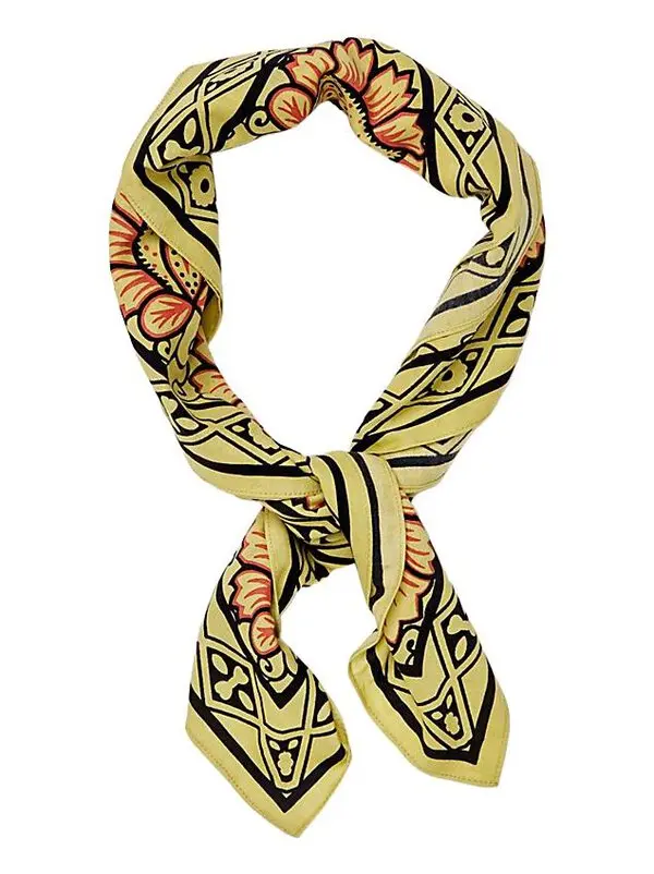 Free People Road Less Traveled" Bandana - Yellow