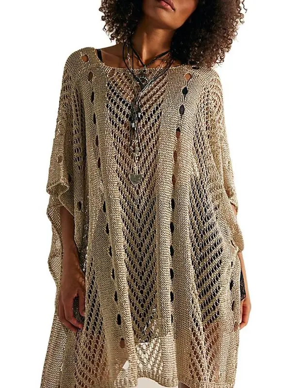 MUCHE & MUCHETTE Vita Poncho Jacket - Assort