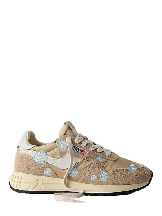 AUTRY Reelwind Low Embroidered Sneakers - Embro/flow/skyride