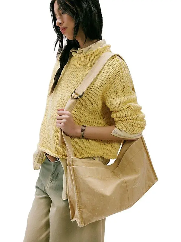 Free People Camp Crush Sling Bag - Neutral