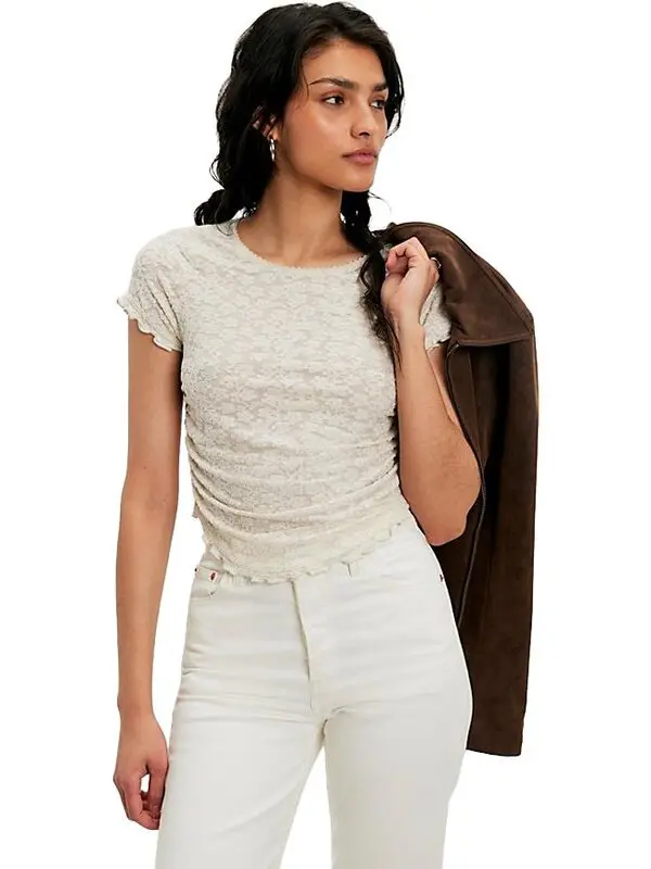 Free People Anora Baby Tee - Tea