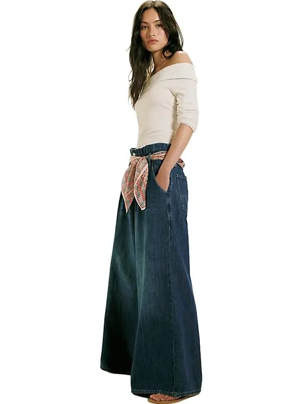 We The Free Forager Super Wide-leg Jeans - Nomad