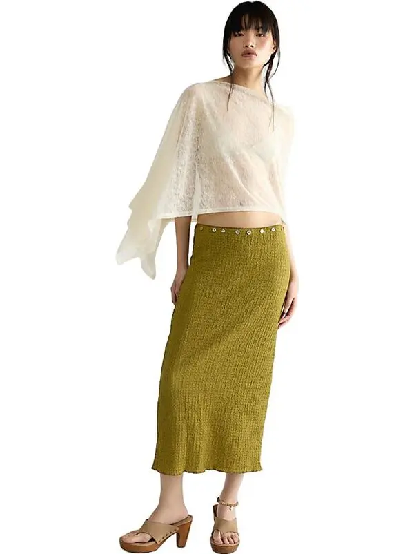 LISA SAYS GAH Sammy Skirt - Olive