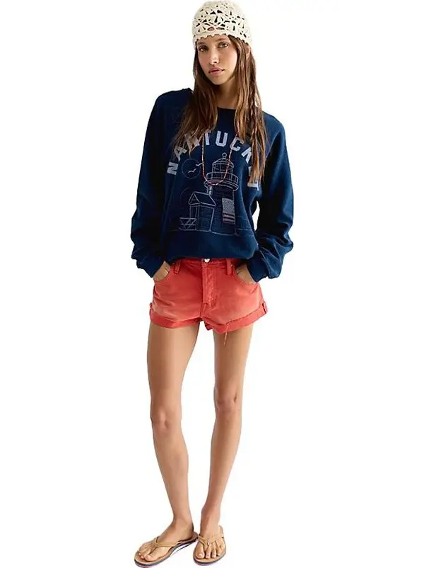 The Original Retro Brand Nantucket Crewneck Pullover - Navy