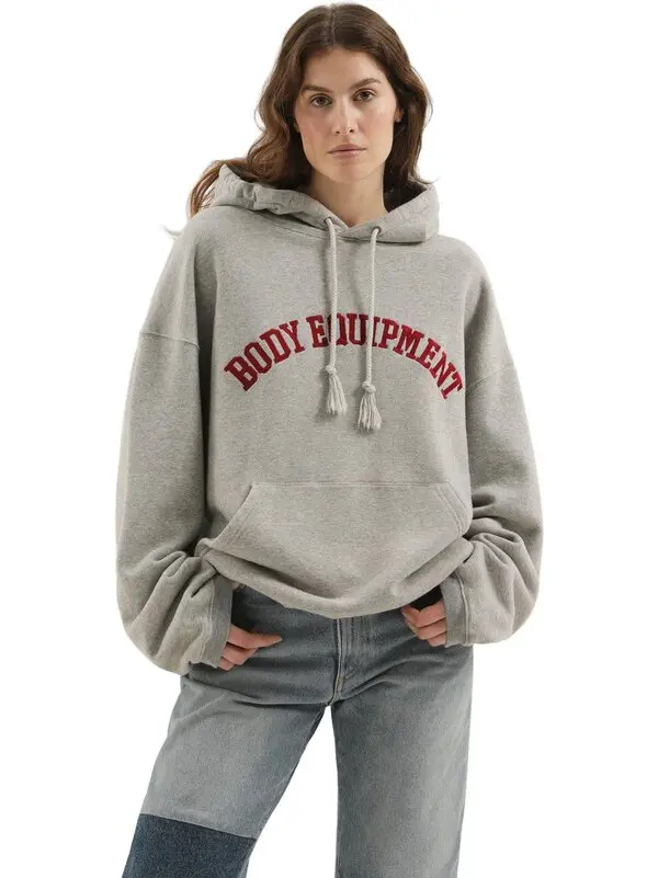 1989 STUDIO Body Equipment" Hoodie - Grey