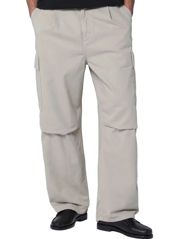 Carhartt Work In Progress Garment Dyed Cargo Pants - Grey